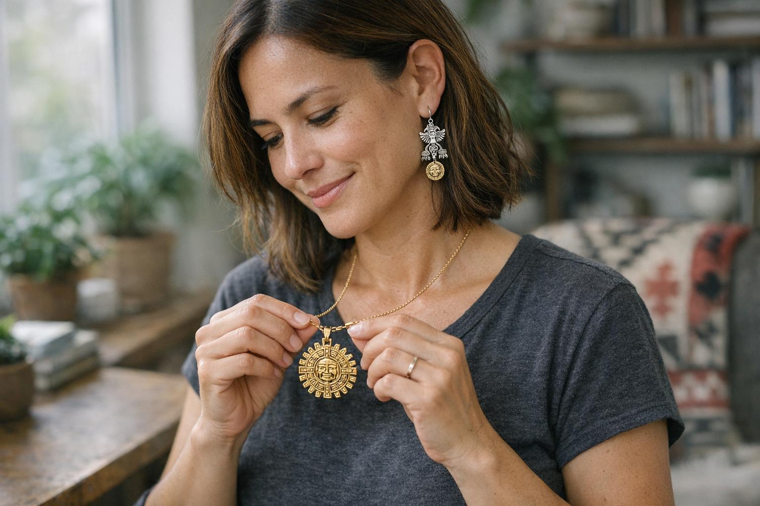 Aztec Jewelry Motifs in Gold and Silver – LaCkore Couture