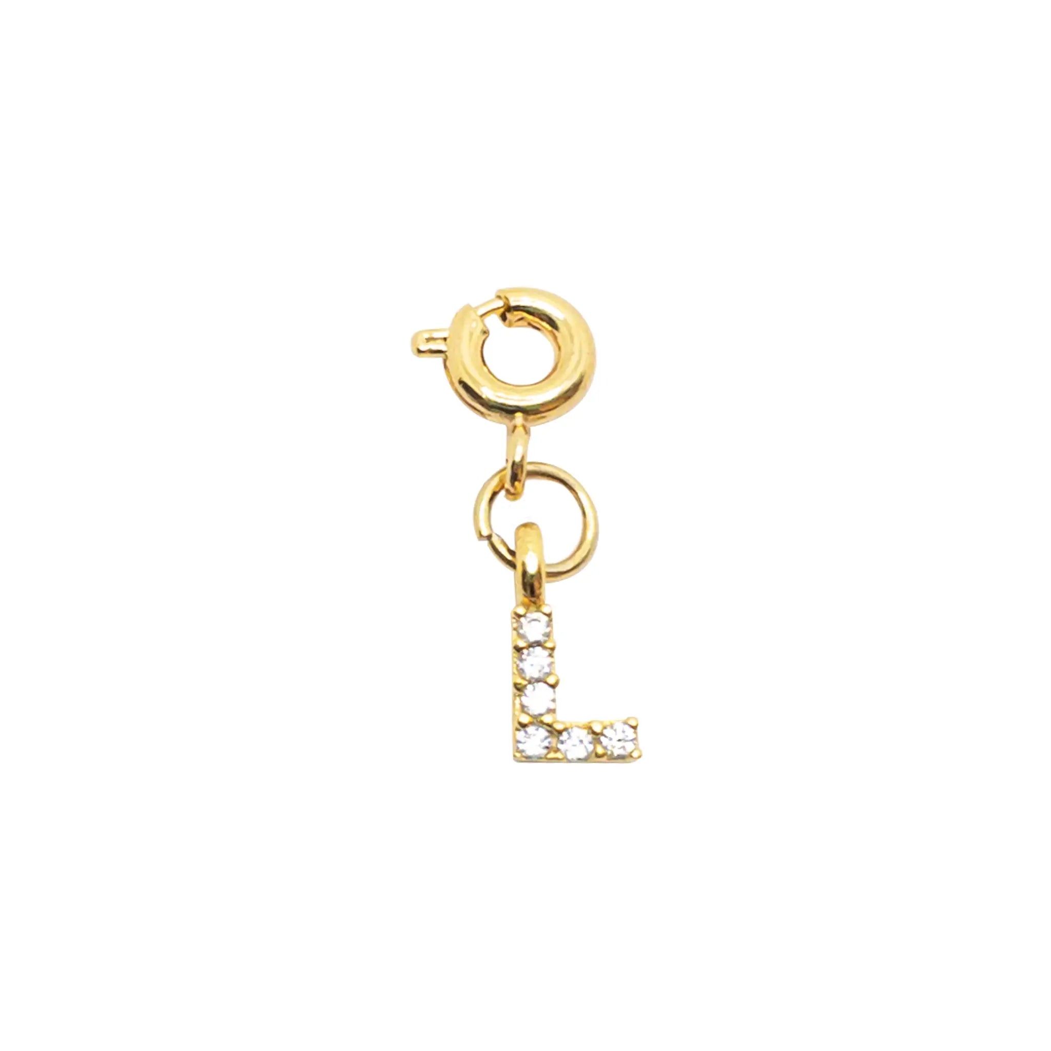 Initial L - Gold Charm | LaCkore Couture