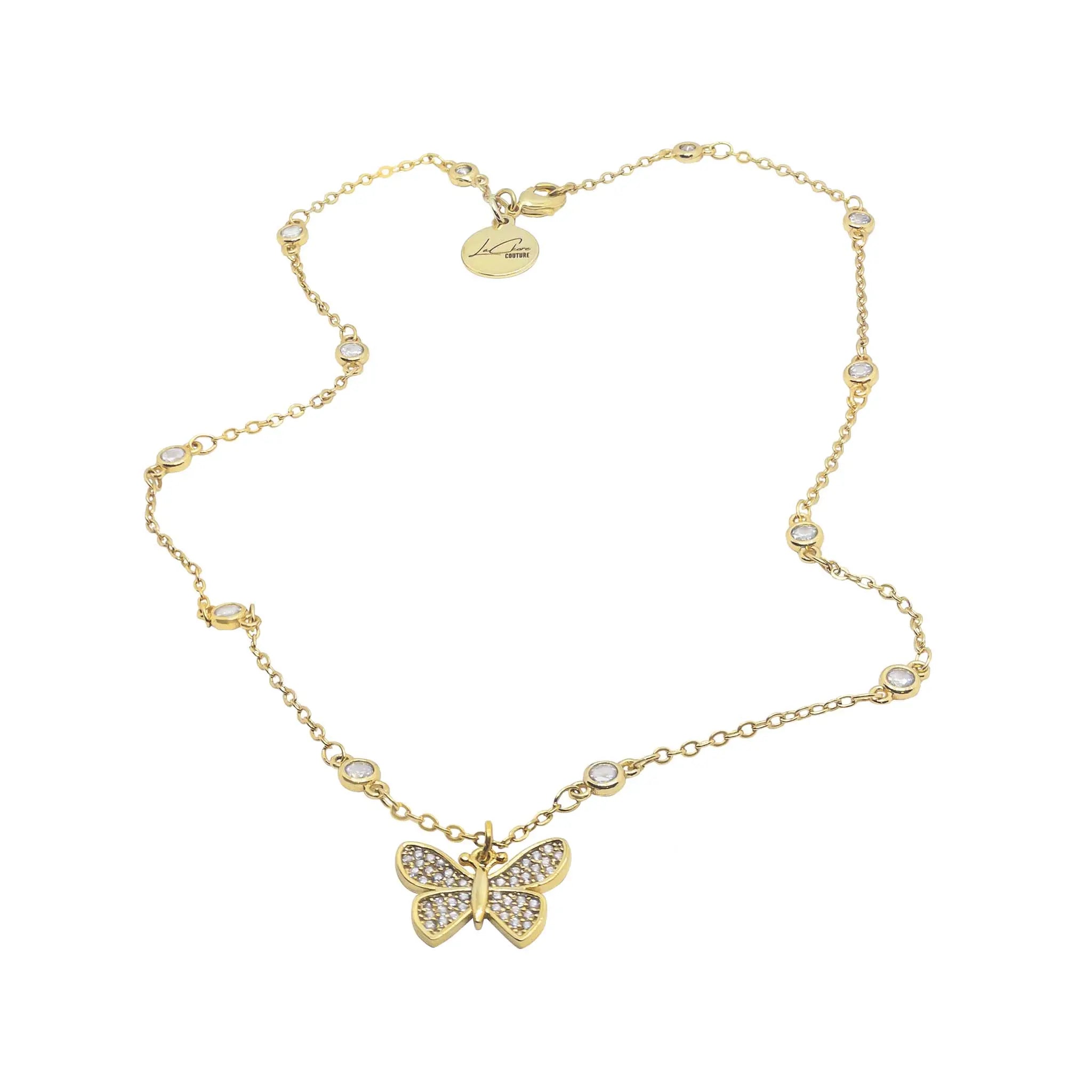 Butterfly Kisses Necklace | LaCkore Couture
